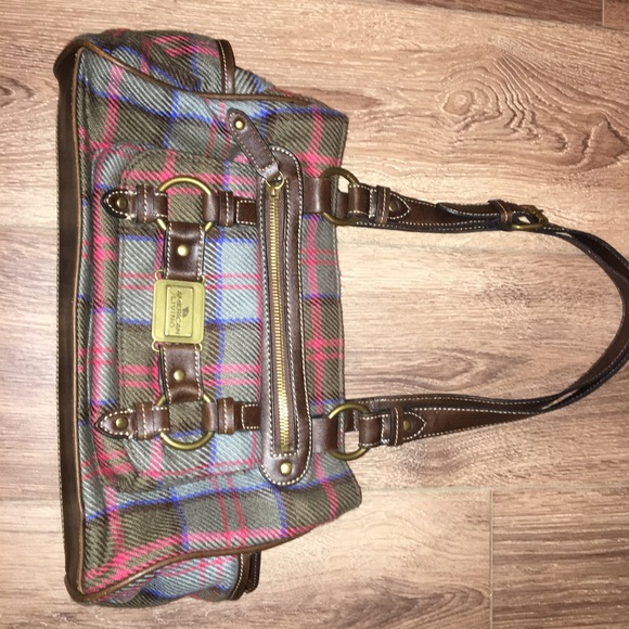 American Living | Bags | American Living Flannel Shoulder Purse | Poshmark